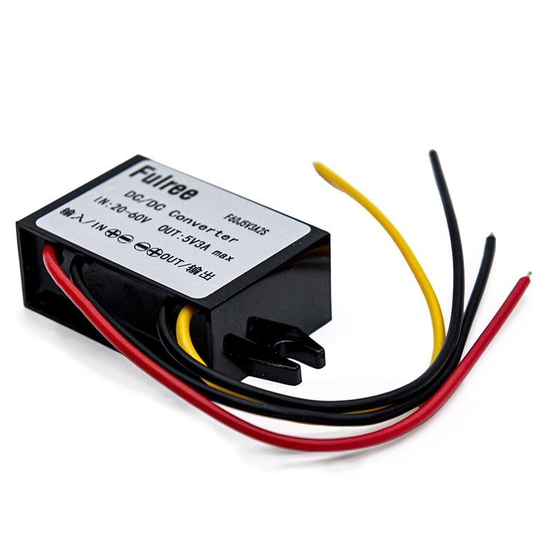 DC-Konverter 20-60V auf 5V 3A [Fulree] – MONORIM© SPAIN